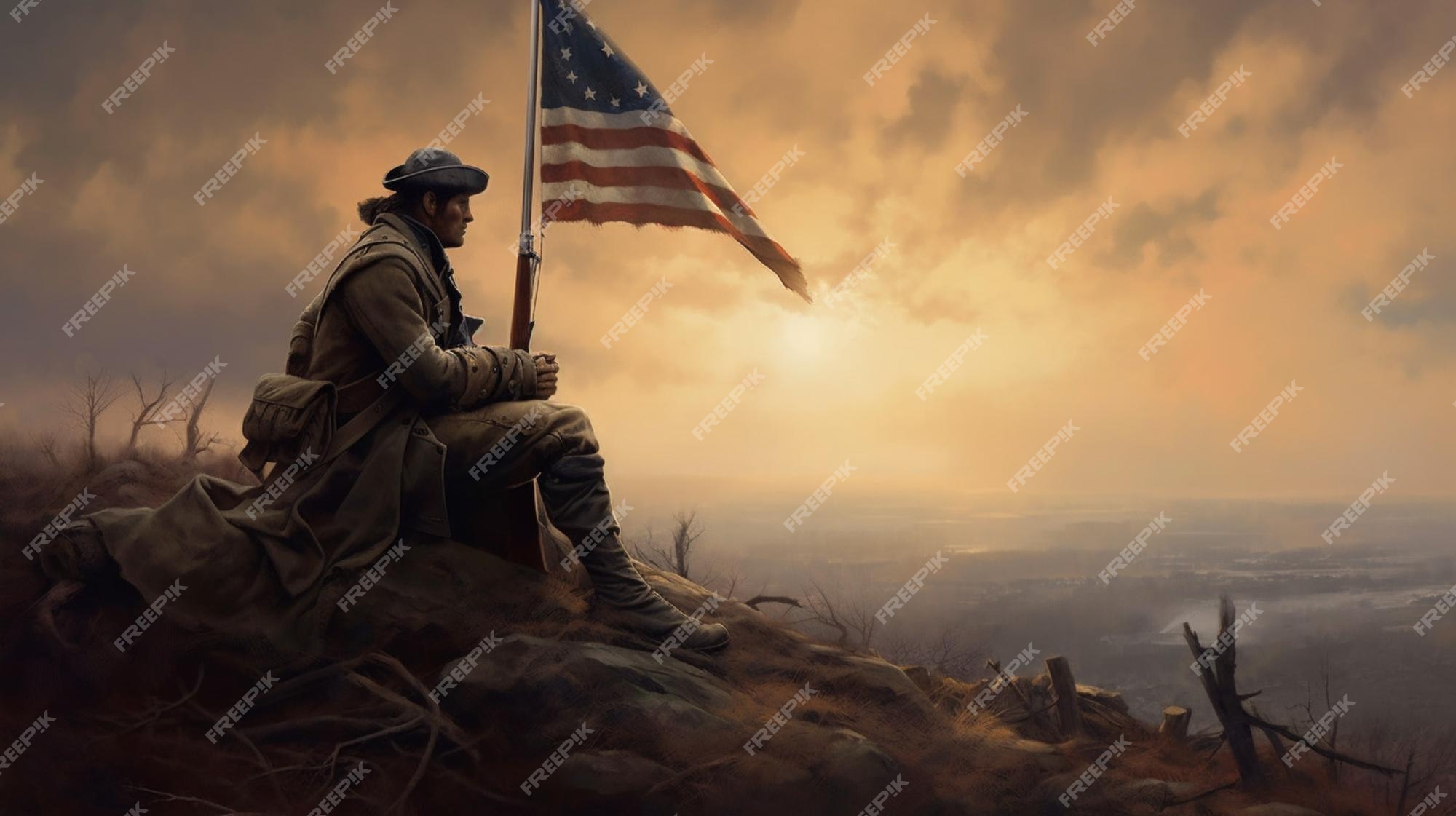 Premium AI Image | A reminder of the importance of patriotism Premium AI Image | A reminder of the importance of patriotism