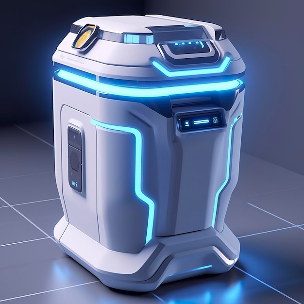 Premium AI Image | Removable Trash Can with Intelligent Modular Design ... Premium AI Image | Removable Trash Can with Intelligent Modular Design ...