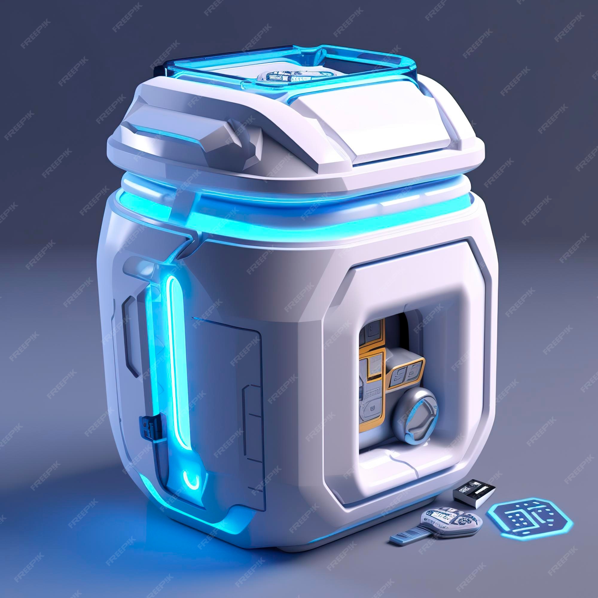 Premium AI Image | Removable Trash Can with Intelligent Modular Design ... Premium AI Image | Removable Trash Can with Intelligent Modular Design ...