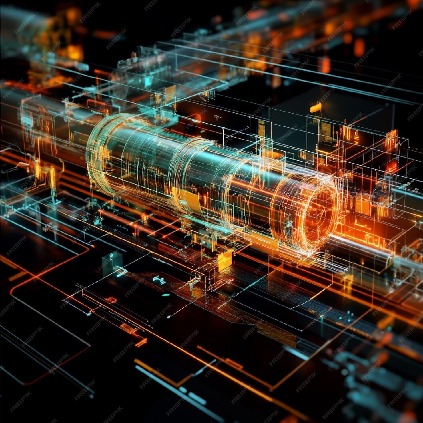 Rendering pipeline visualization showing how a GPU processes graphics ...