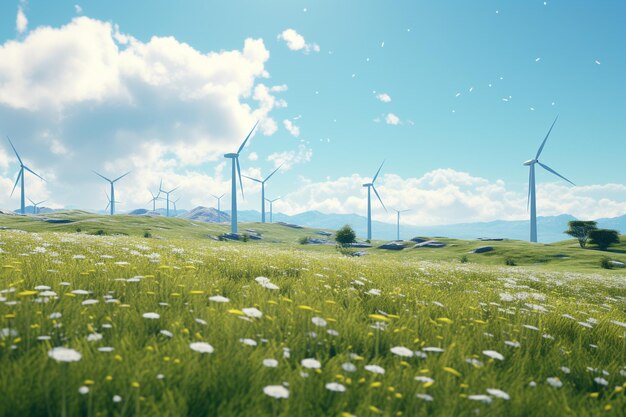 Premium AI Image | Renewable energy concepts Premium AI Image | Renewable energy concepts