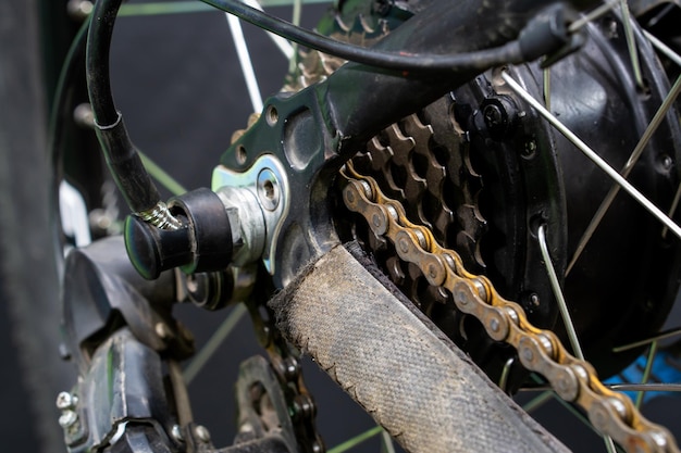 Premium Photo | Repair of an old electric bike Dirty and old bicycle ... Premium Photo | Repair of an old electric bike Dirty and old bicycle ...