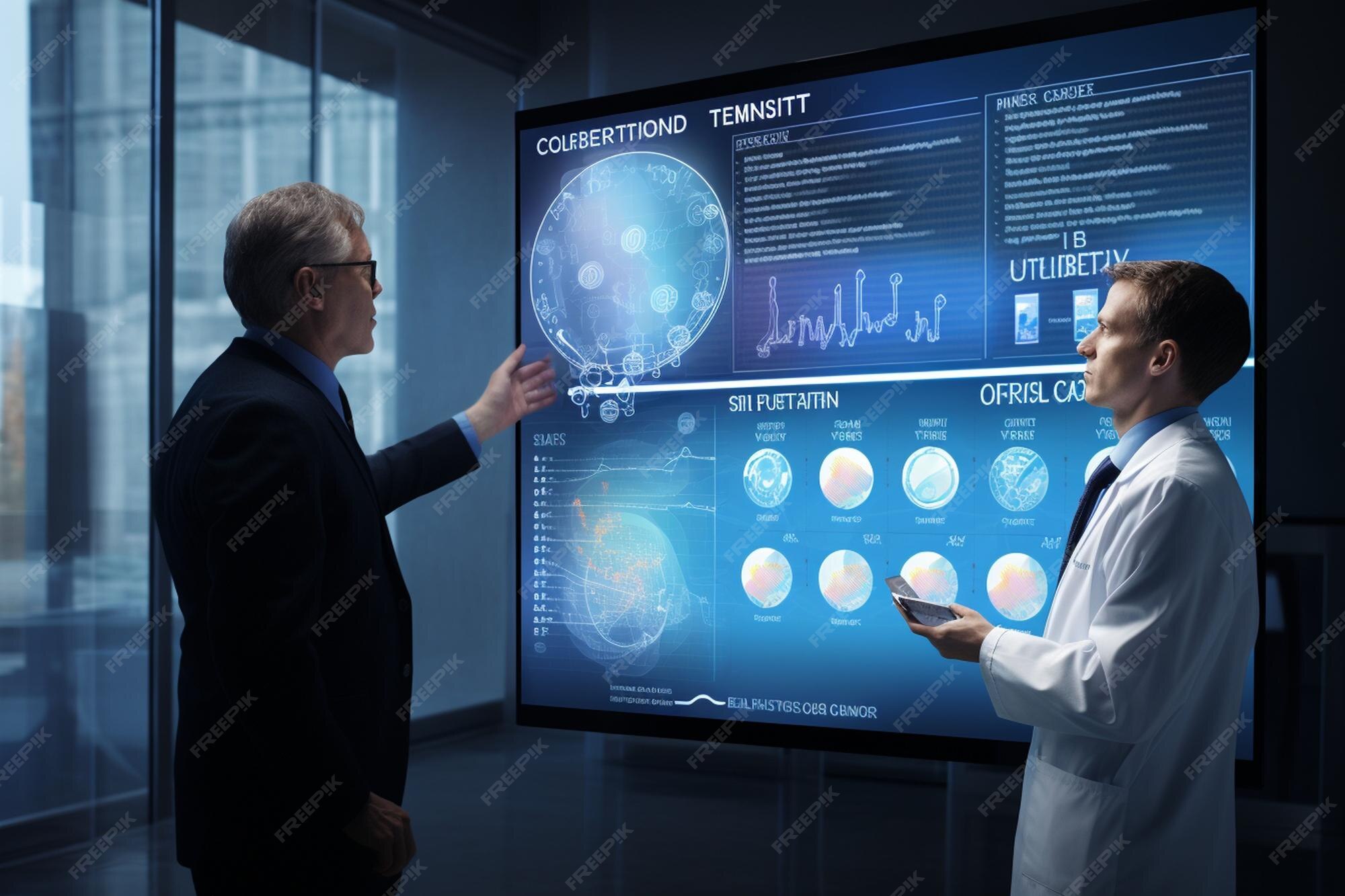 Premium Photo | A researcher presenting positive clinical trial ... Premium Photo | A researcher presenting positive clinical trial ...