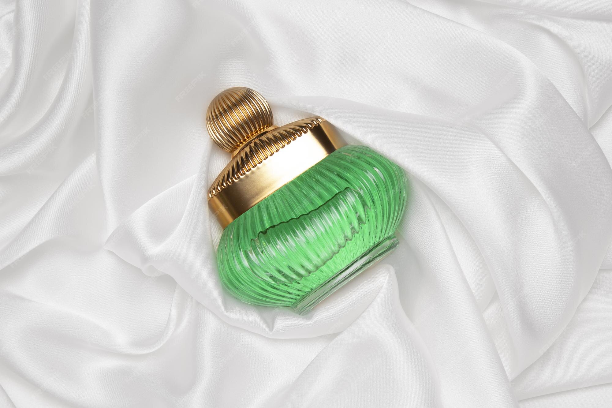 Premium Photo Retro Fragrance Bottle As Luxury Perfume Product On White Silk Background