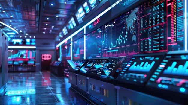 Premium Photo | Revolutionizing Financial Markets with Holographic Trading Premium Photo | Revolutionizing Financial Markets with Holographic Trading
