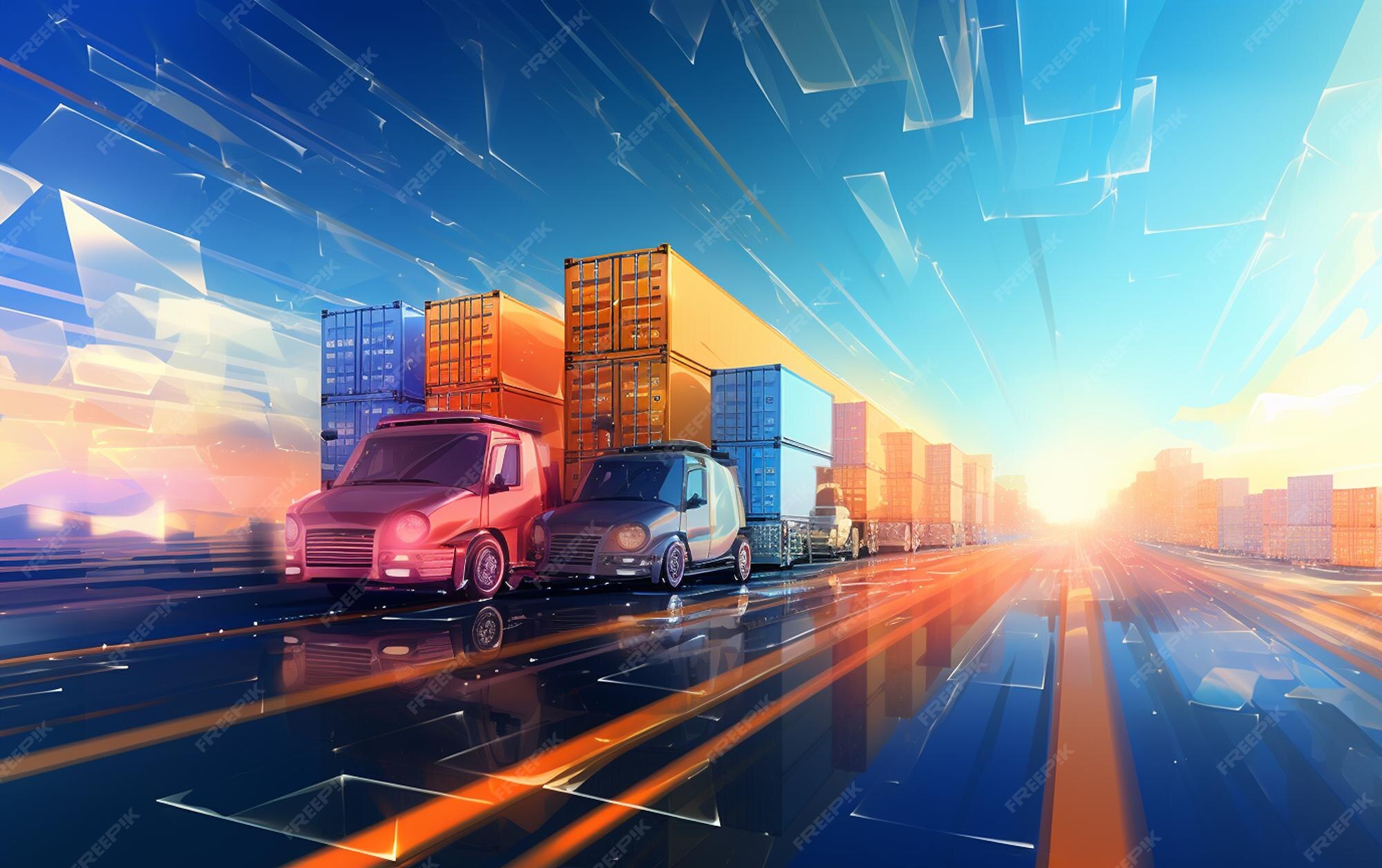 Revolutionizing Supply Chain with Blockchain | Premium AI-generated image Revolutionizing Supply Chain with Blockchain | Premium AI-generated image