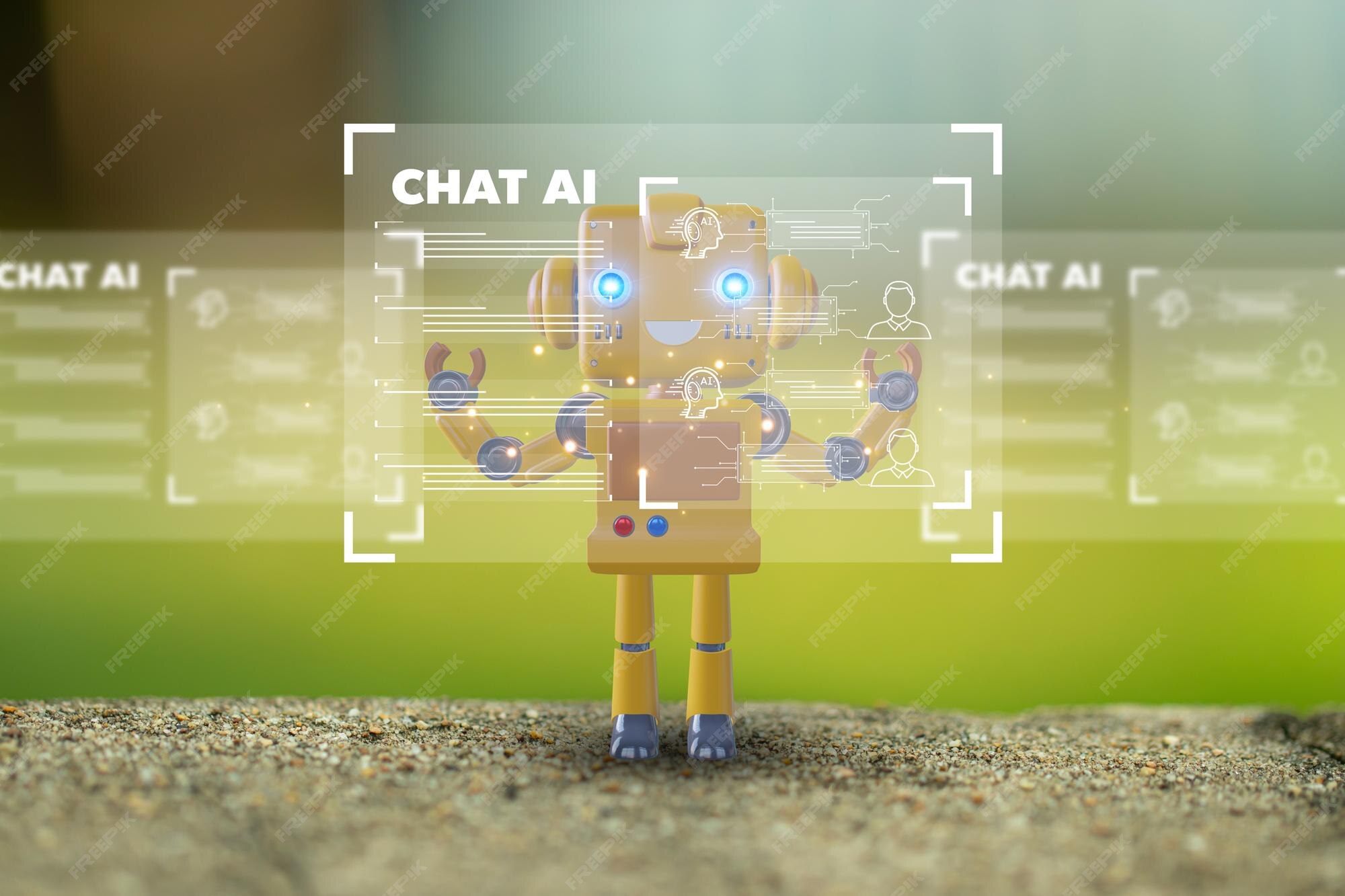 Premium Photo | Robot Chat with AI Artificial Intelligence Technology ...