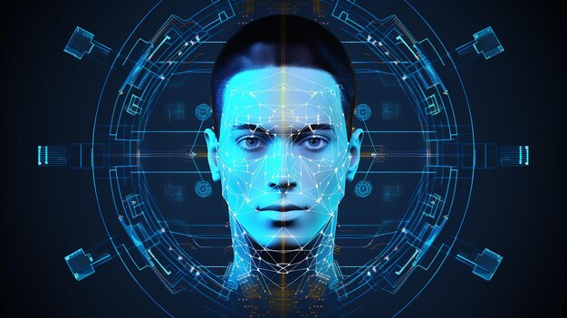 Robot Cyborg Man with Artificial Intelligence | Premium AI-generated image Robot Cyborg Man with Artificial Intelligence | Premium AI-generated image
