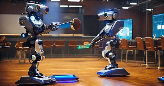 Robot with documents and folders | Premium AI-generated image Robot with documents and folders | Premium AI-generated image