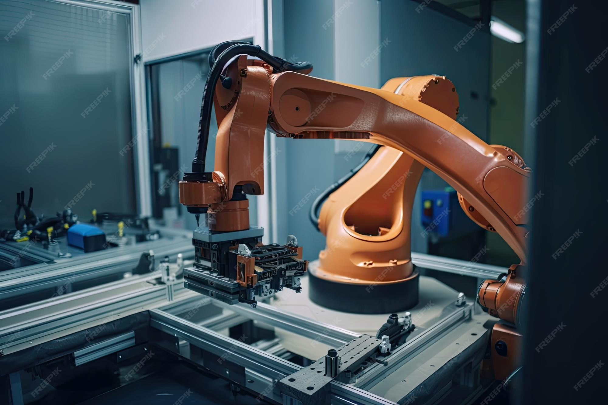 Premium AI Image | Robotic arm performing precise assembly of delicate ... Premium AI Image | Robotic arm performing precise assembly of delicate ...