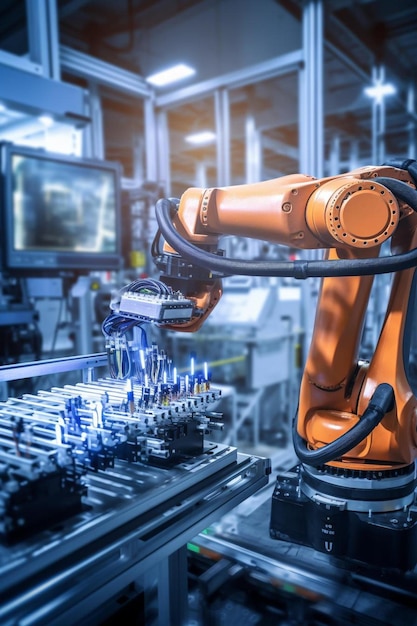 Premium Photo | Robotic artificial automated manufacturing smart robot ... Premium Photo | Robotic artificial automated manufacturing smart robot ...
