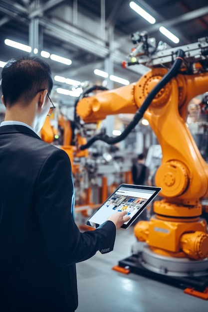 Premium Photo | Robotic artificial automated manufacturing smart robot ... Premium Photo | Robotic artificial automated manufacturing smart robot ...
