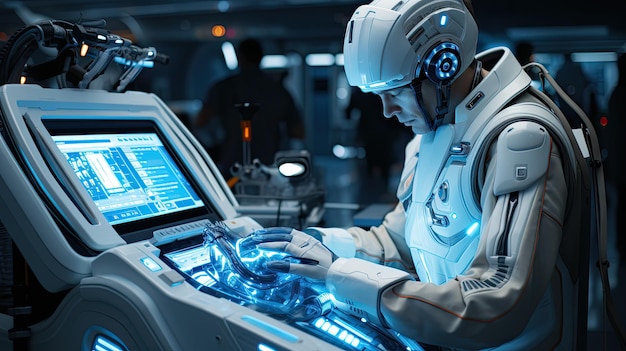 Premium Photo Robotic Assisted Surgeries For Thoracic And Abdominal