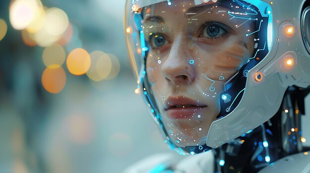 Robotic process automation futuristic robot and humanoid robot ... Robotic process automation futuristic robot and humanoid robot ...