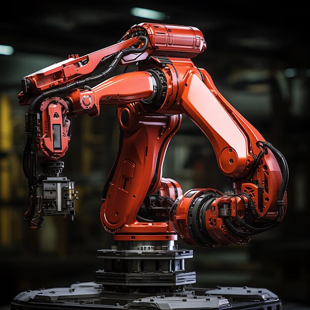 Premium Photo | Robotics Arm Automation AI generated Premium Photo | Robotics Arm Automation AI generated