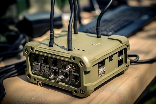 Premium AI Image | Robust Ethernet Switch Generative AI Premium AI Image | Robust Ethernet Switch Generative AI