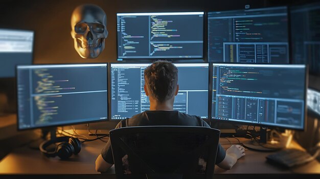 A Rogue Computer Scientist Hacker Uses Ai To Create A Script That Tricks The Firewall Premium