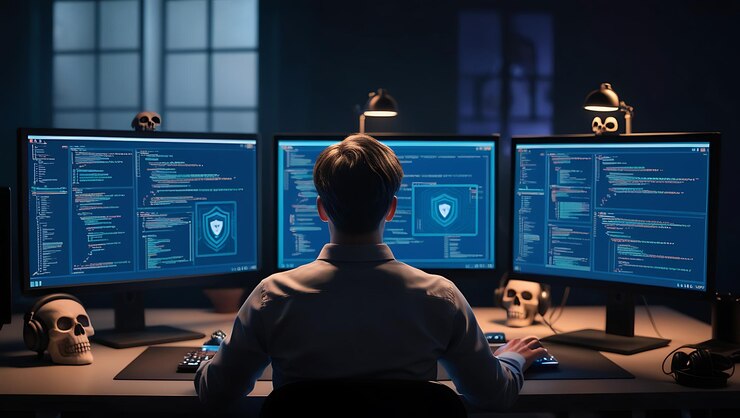 A Rogue Computer Scientist Hacker Uses Ai To Create A Script That