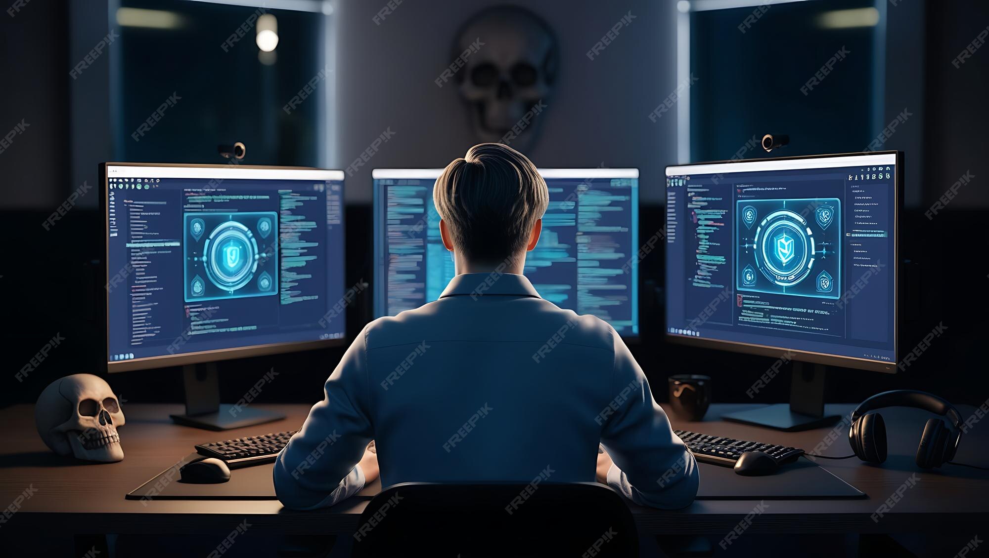 A Rogue Computer Scientist Hacker Uses Ai To Create A Script That Tricks The Firewall Premium