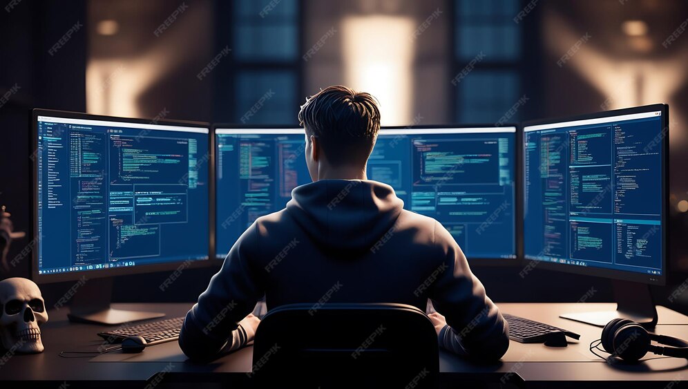 A Rogue Computer Scientist Hacker Uses Ai To Create A Script That