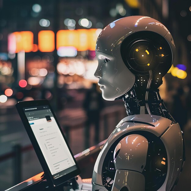 Premium Photo | Role of Artificial Intelligence in Improving Efficiency Premium Photo | Role of Artificial Intelligence in Improving Efficiency