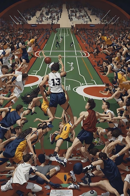 Premium AI Image | The Role of Generative AI in Athletic Training Premium AI Image | The Role of Generative AI in Athletic Training