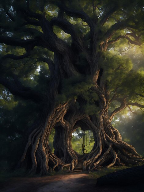 Premium AI Image | Roots of old tree ai generated Premium AI Image | Roots of old tree ai generated