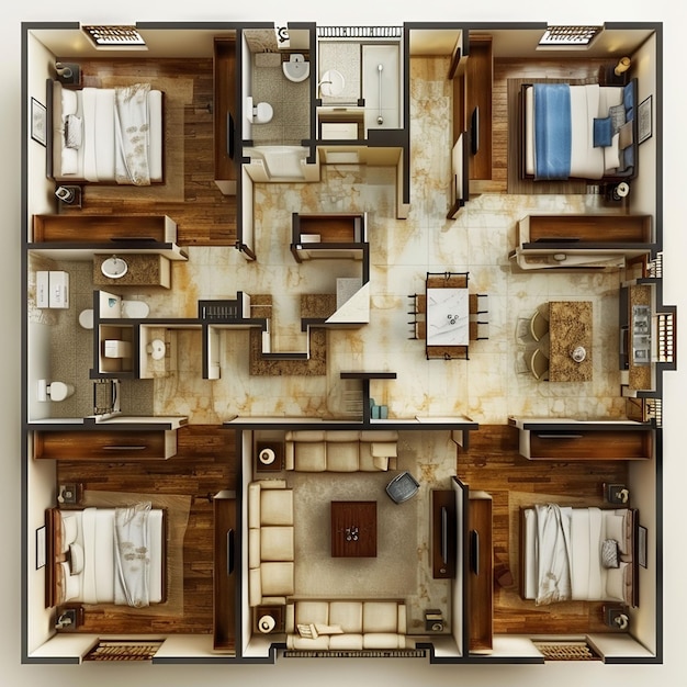 Row House | Premium AI-generated image Row House | Premium AI-generated image