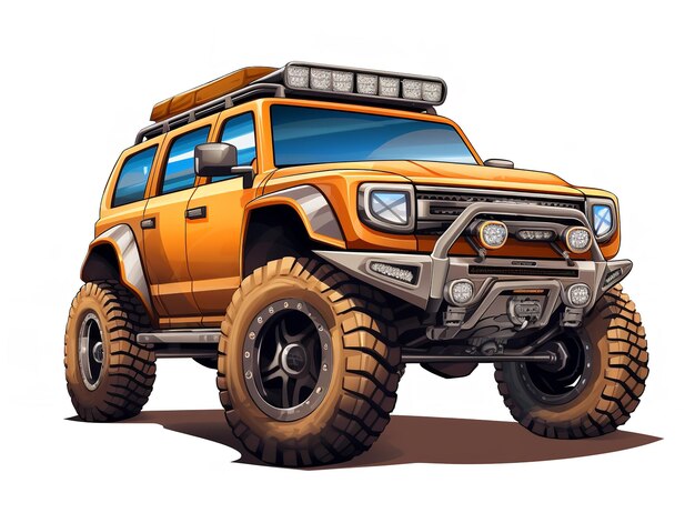 Premium Photo | Rugged SUV Conquering Offroad Terrain AI Generated Premium Photo | Rugged SUV Conquering Offroad Terrain AI Generated