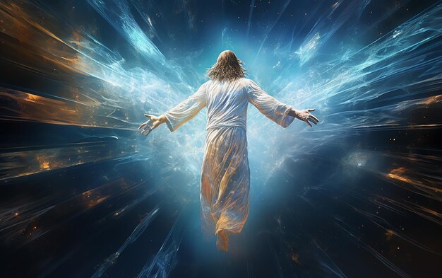 Premium Photo | Sacred Vision Generative AI Depiction Second Coming of ... Premium Photo | Sacred Vision Generative AI Depiction Second Coming of ...
