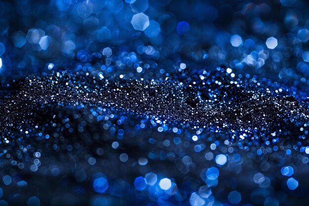 Premium Photo | Sapphire Dust Flecks on a Blue Bokeh Background Premium Photo | Sapphire Dust Flecks on a Blue Bokeh Background