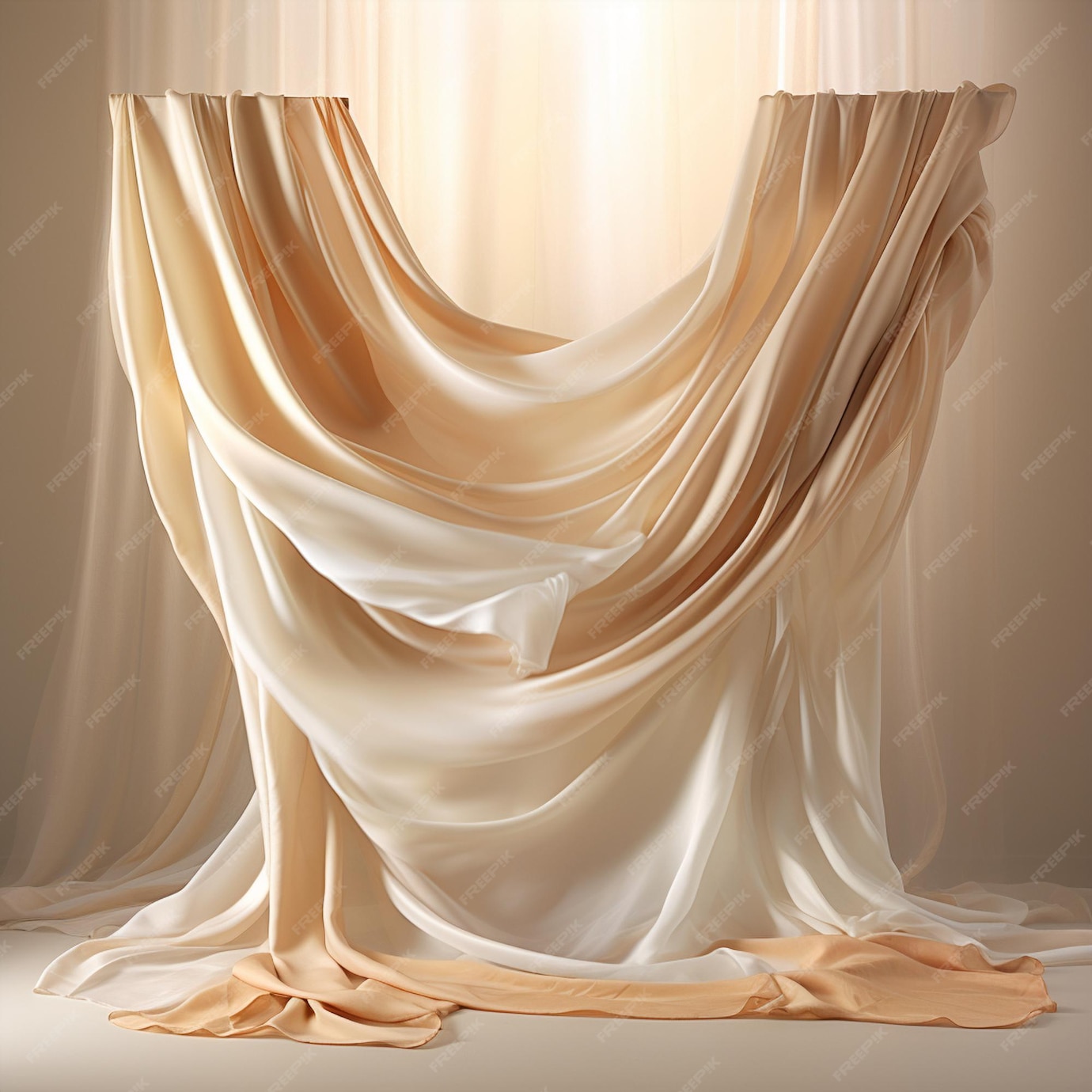 Premium Photo | Satin Secrets Unveiling the Allure of Drapery Premium Photo | Satin Secrets Unveiling the Allure of Drapery
