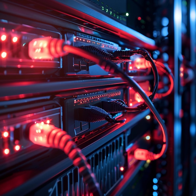 Scalable network infrastructure solutions | Premium AI-generated image Scalable network infrastructure solutions | Premium AI-generated image