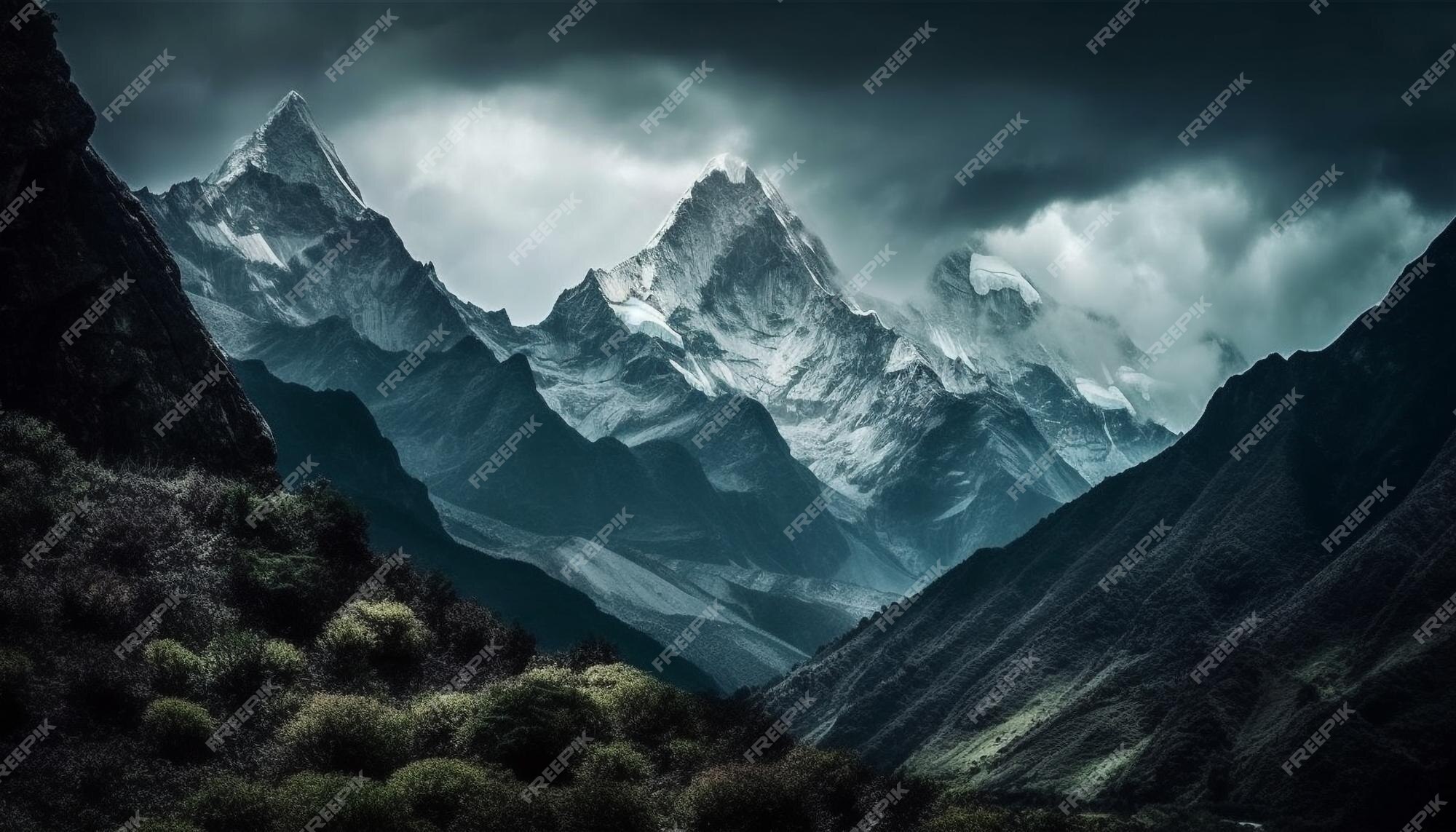 Premium AI Image | Scaling majestic mountain peaks an epic adventure ... Premium AI Image | Scaling majestic mountain peaks an epic adventure ...