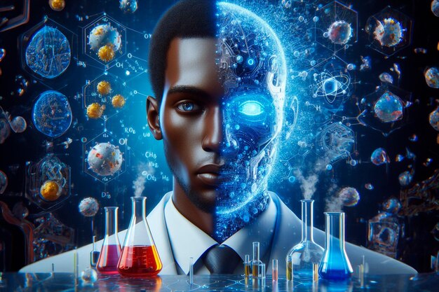 Premium Photo | Scientist immersed in artificial intelligence research ... Premium Photo | Scientist immersed in artificial intelligence research ...