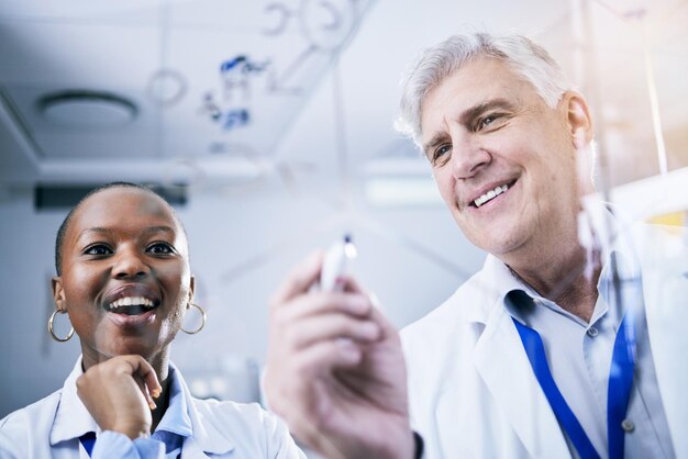Premium Photo | Scientist team and formula on glass board analysis and ... Premium Photo | Scientist team and formula on glass board analysis and ...