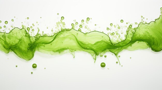 Premium AI Image | sea green algae on white background isolated Premium AI Image | sea green algae on white background isolated