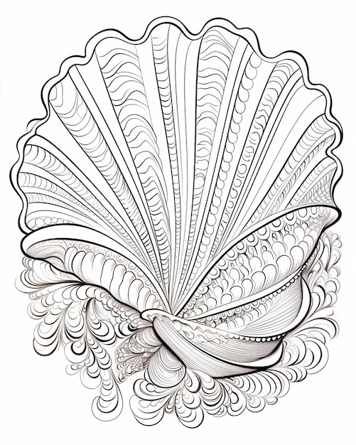 5,000+ Coloring Shell Pictures 5,000+ Coloring Shell Pictures