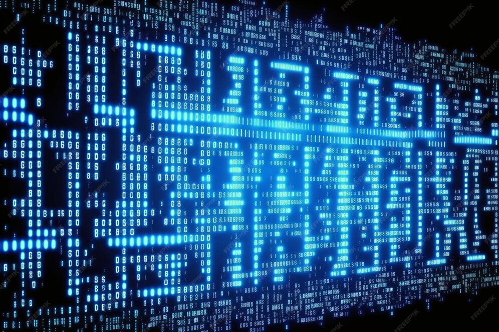 Premium Photo | Seamless abstract binary code computer programming big data