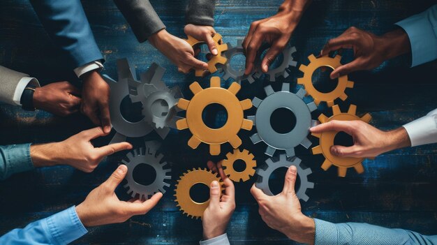 Premium Photo | Seamless Integration Business Team Uniting Ges for ... Premium Photo | Seamless Integration Business Team Uniting Ges for ...