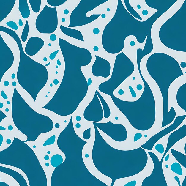 Premium AI Image | Seamless Minimalist Shape Pattern Premium AI Image | Seamless Minimalist Shape Pattern