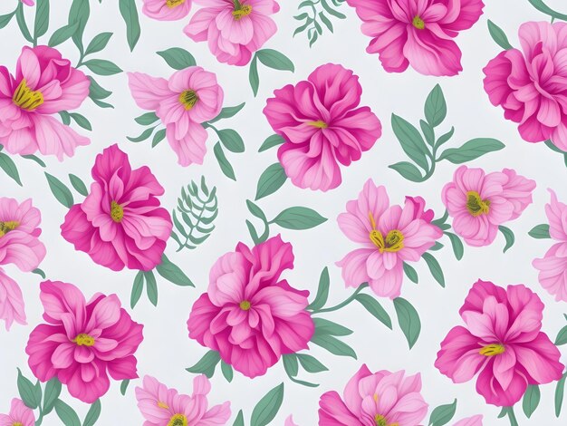 Premium Ai Image Seamless Small Flower Background Pattern Flowral Background Pattern