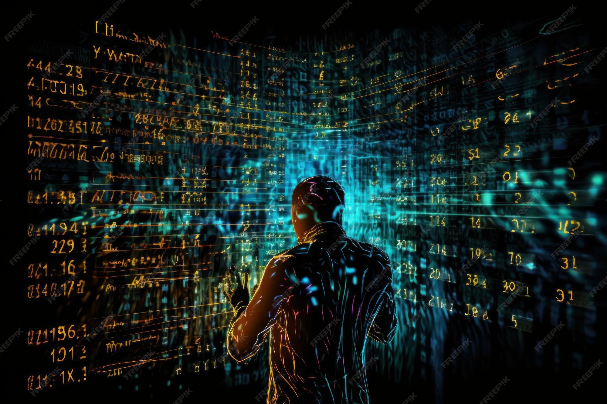 Search engine developer software programming code with neural network in Python | Premium AI ...