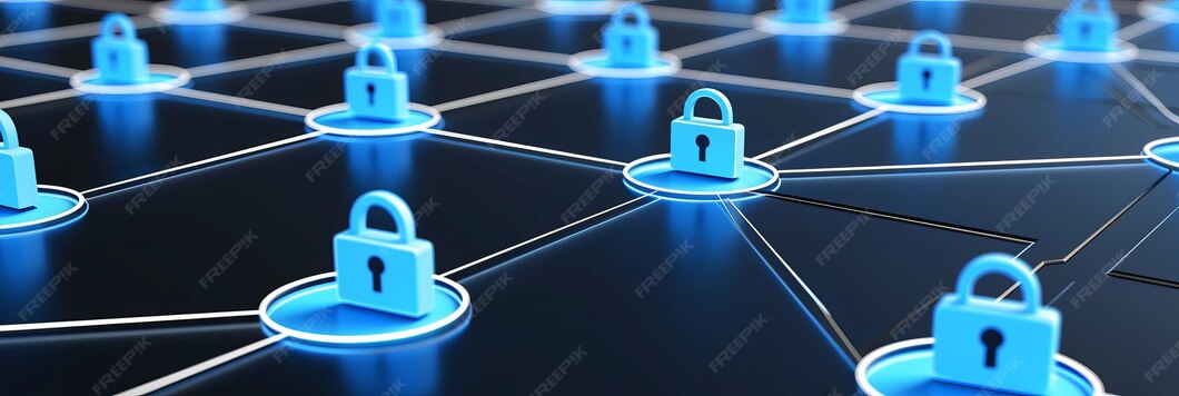 Premium Photo Secure Connection Dynamic Data Stream With End To End Encryption And Connection