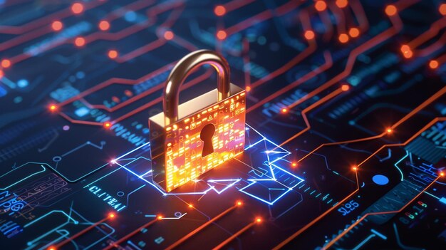 Premium Photo | Secure Data Encryption Premium Photo | Secure Data Encryption