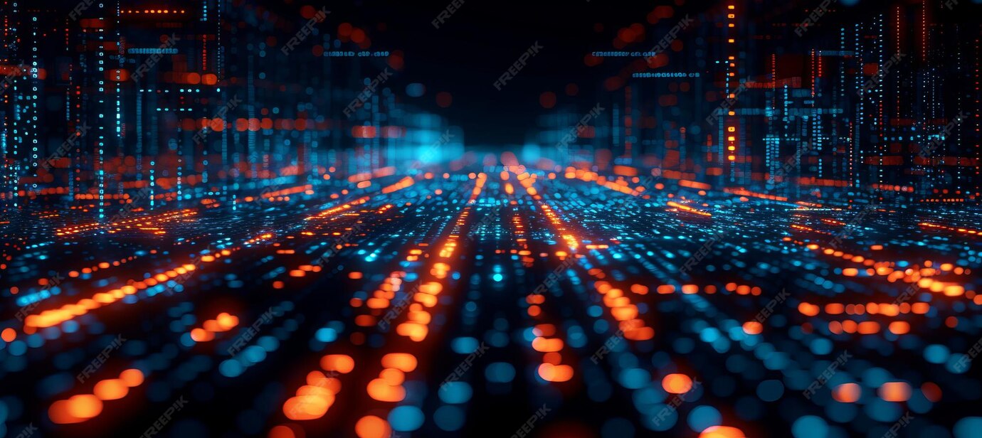 Premium Photo | Secure encryption dynamic and dramatic coding data with symbols and source code ...