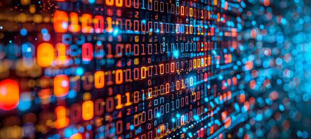 Premium Photo Secure Encryption Symbols And Dynamic Coding Data With Dramatic Compositions And