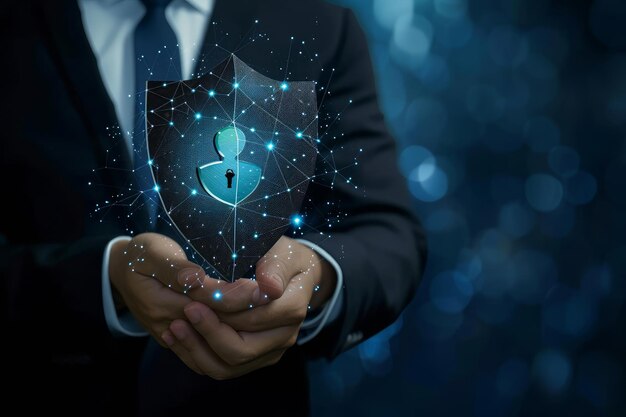 Premium Photo | Secure Your Data Shield Icon for Network Security Premium Photo | Secure Your Data Shield Icon for Network Security