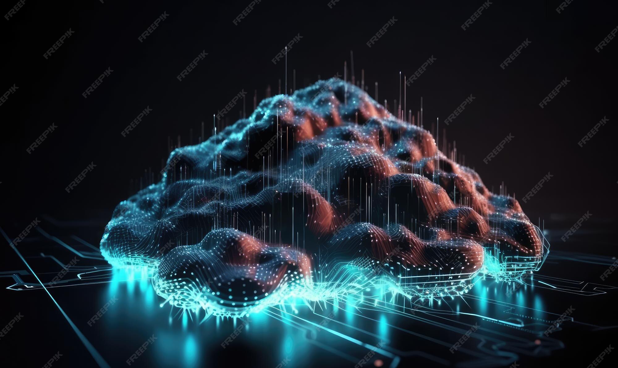 Premium Ai Image Secured Cloud Computing For Enhanced Cyber Security And Ai Integration