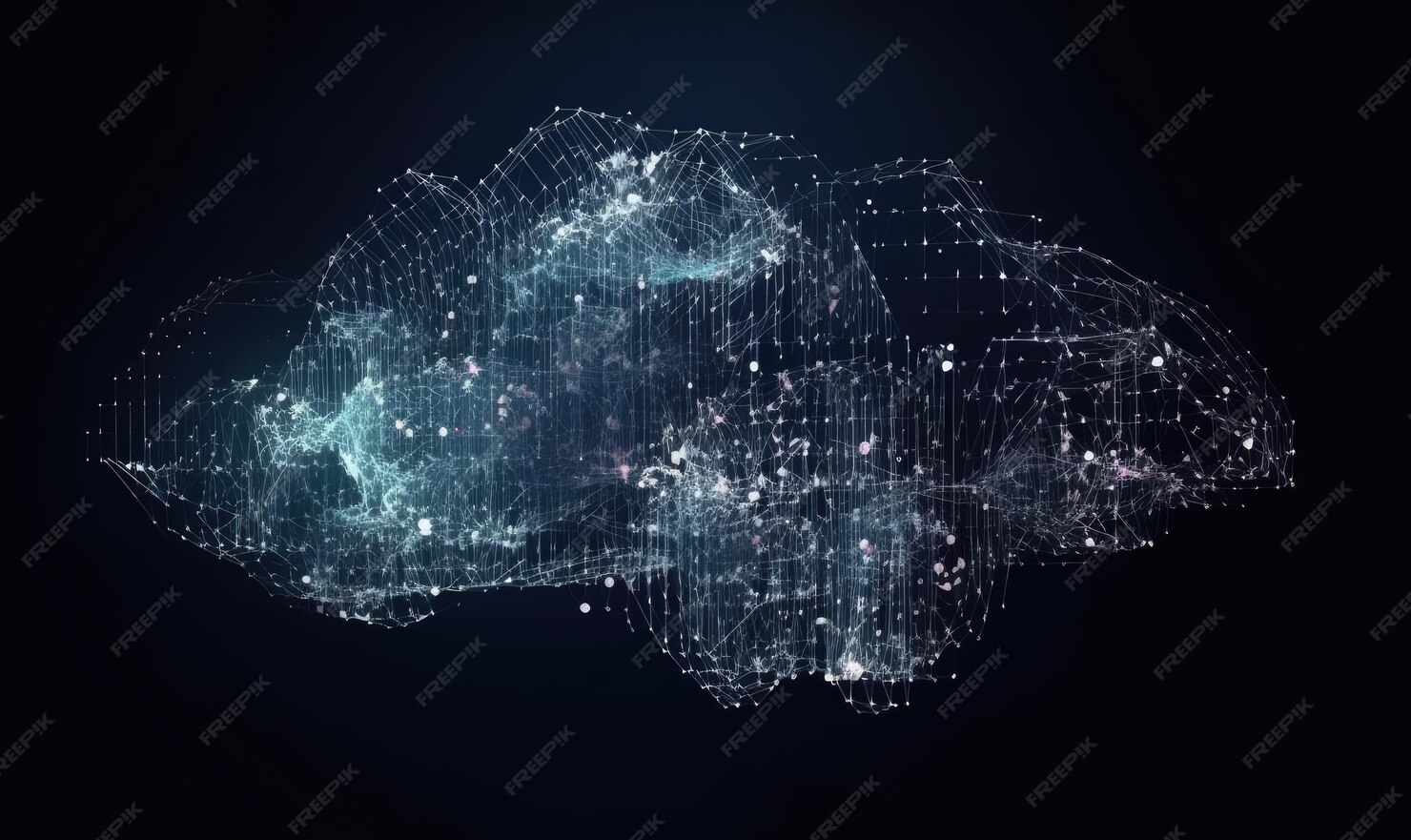 Premium Photo | Secured cloud computing for enhanced cyber security and AI integration Creating ...